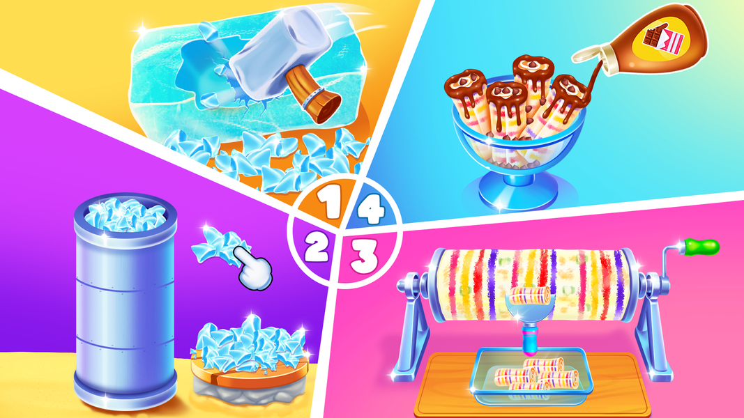 دانلود بازی Ice Cream Candy Maker Recipe اندروید بازار