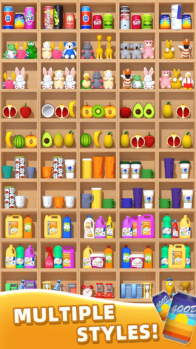 دانلود بازی Goods Master ۳dmatching Games اندروید بازار