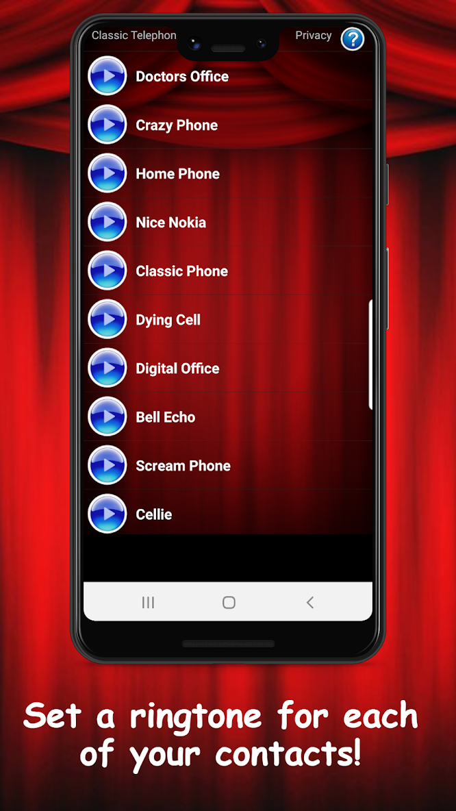 دانلود برنامه Classic Telephone Ringtones اندروید بازار