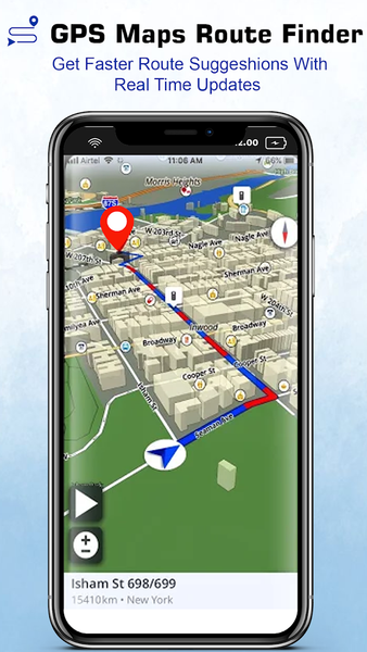 دانلود برنامه Gps Maps Navigation Traffic اندروید بازار