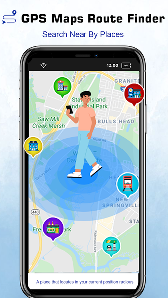 دانلود برنامه Gps Maps Navigation Traffic اندروید بازار