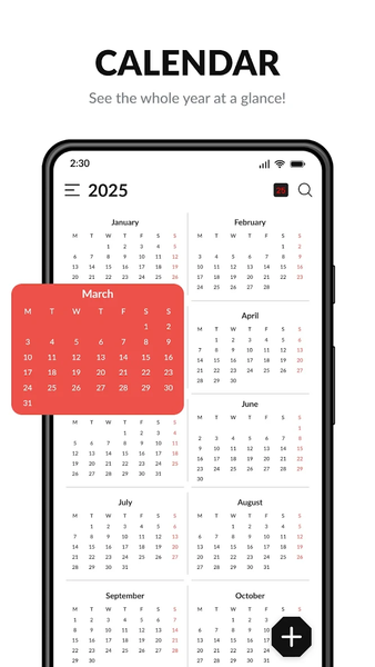 دانلود برنامه Calendar اندروید بازار