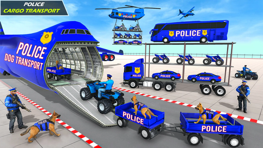 بازی Police Vehicle Transport Truck دانلود بازار
