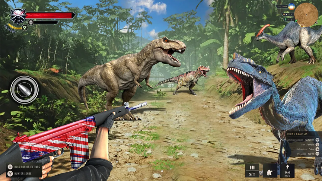 دانلود بازی Dinosaur Hunter Classic Games اندروید بازار