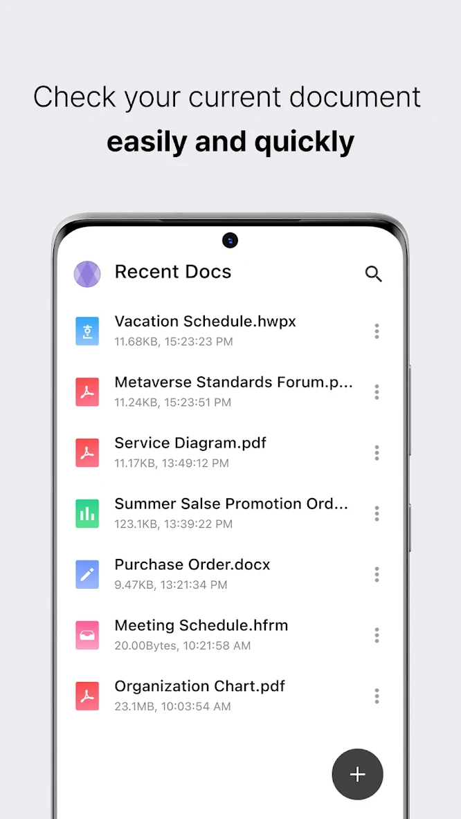 دانلود برنامه Hancom Docs(Office): View&Edit اندروید | بازار