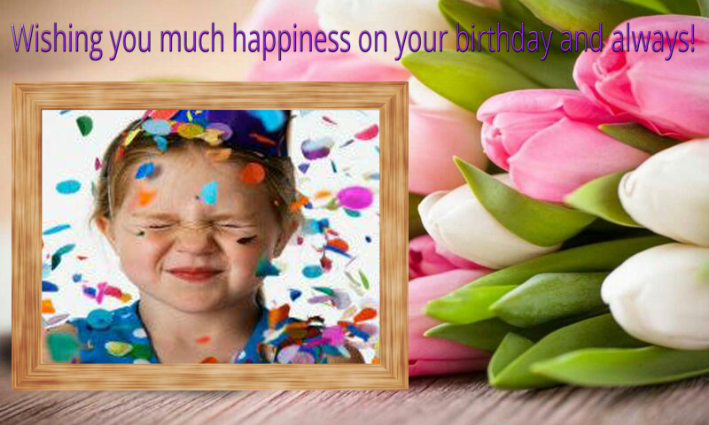 دانلود برنامه Happy Birthday Photo Frame اندروید بازار