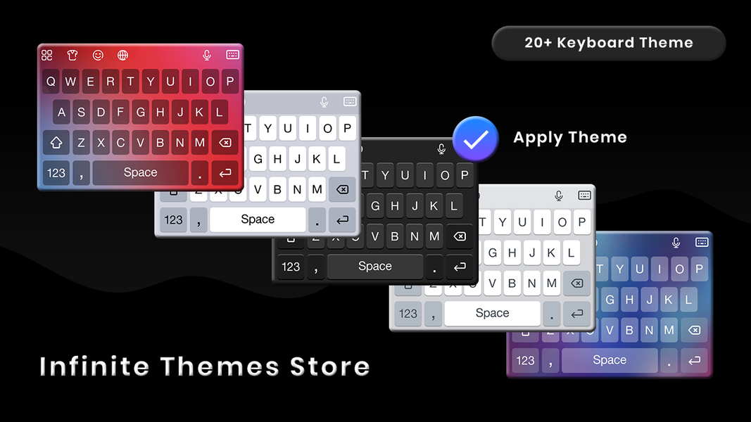 دانلود برنامه iPhone Keyboard - iOS اندروید | بازار