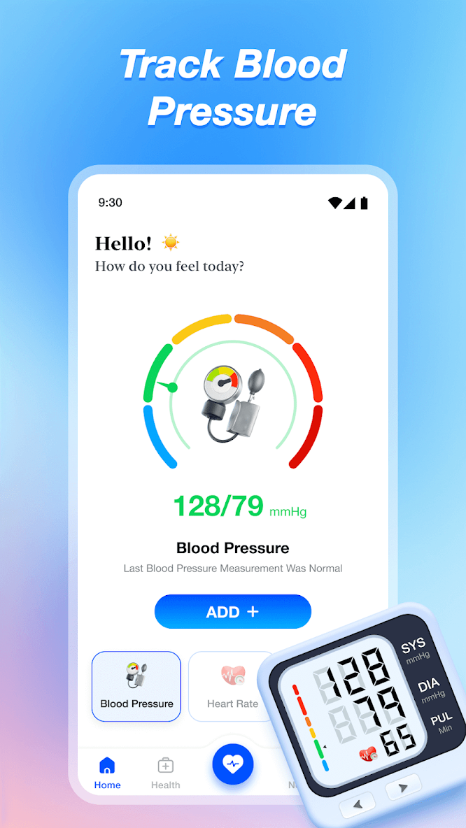 دانلود برنامه Track Blood Pressure اندروید | بازار