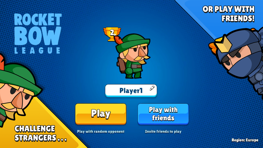 دانلود بازی Rocket Bow League اندروید | بازار