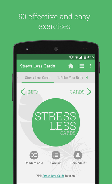 دانلود برنامه Stress Less Cards اندروید | بازار