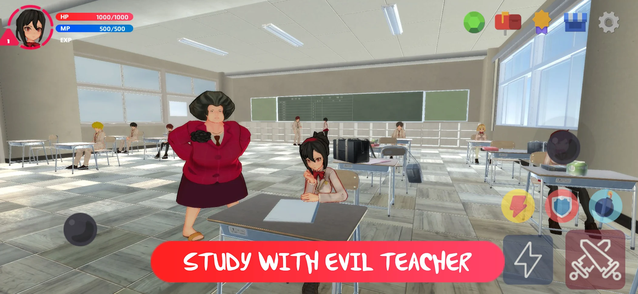 دانلود بازی High School Simulator ۳d اندروید بازار