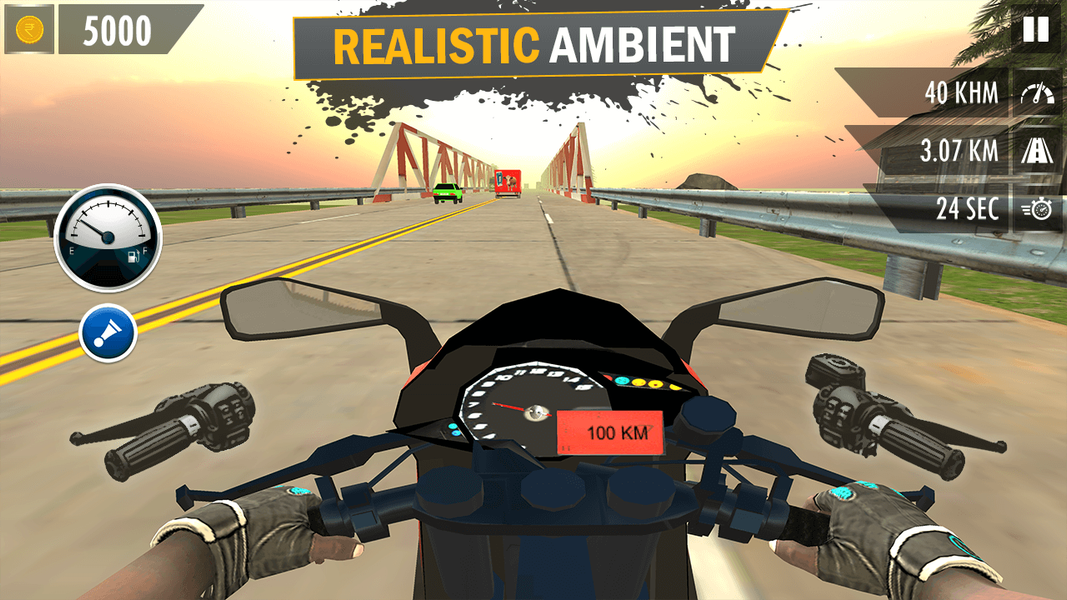 دانلود بازی Highway Traffic Bike Rider E اندروید بازار