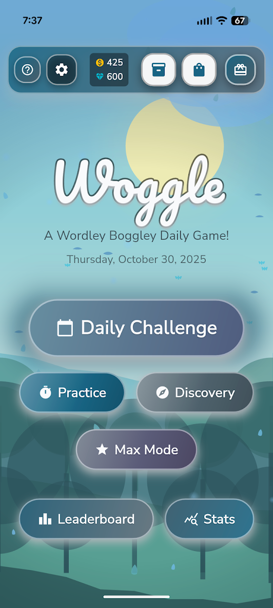 دانلود بازی Woggle: Daily Word Challenge اندروید | بازار