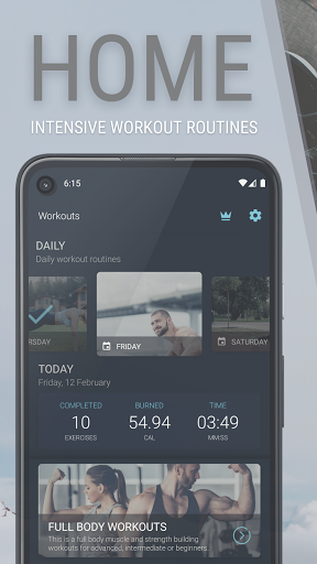 دانلود برنامه Home Workout Daily Workout اندروید بازار