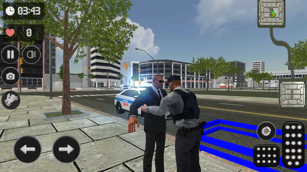 دانلود بازی Motorcycle Police Simulation اندروید بازار