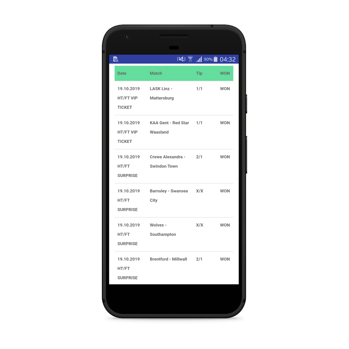 HT FT Great Fixed Matches VIP HT FT Great Fixed Matches VIP