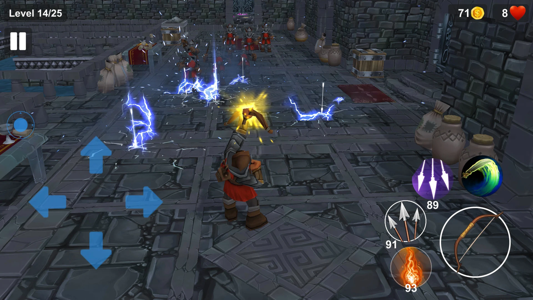 دانلود بازی Archery God Archer ۳d Game اندروید بازار