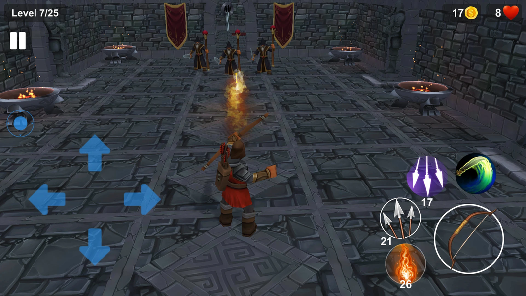 دانلود بازی Archery God Archer ۳d Game اندروید بازار