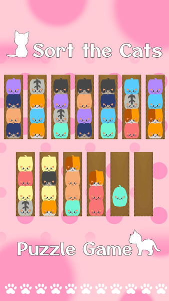 دانلود برنامه Cats Are Liquid Sort Puzzle اندروید بازار
