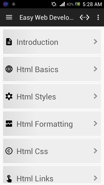 دانلود برنامه Web Development Html Css Js اندروید بازار 4169