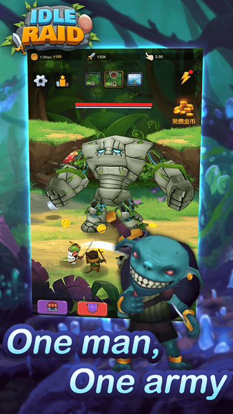 دانلود بازی IDLE RAID - one man, one army اندروید | بازار