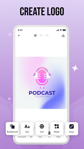 دانلود برنامه Logo Maker Design Editor اندروید بازار