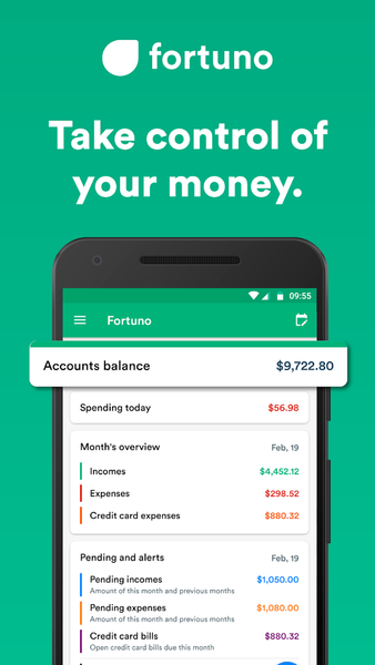 دانلود برنامه Fortuno: Track Expenses اندروید | بازار
