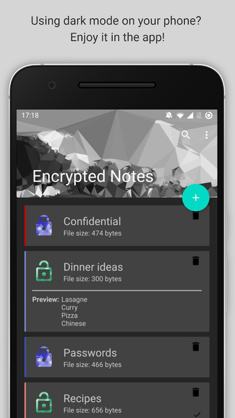 دانلود برنامه Encrypted Notes اندروید | بازار