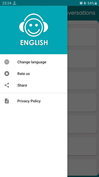 دانلود برنامه English Audio Conversations اندروید بازار