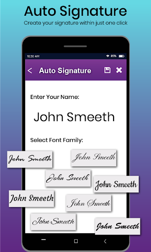 برنامه Signature Maker Digital Sign دانلود بازار