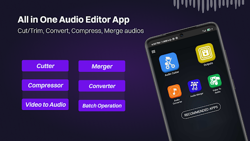 برنامه Mp3 Cutter Converter And Merger دانلود بازار
