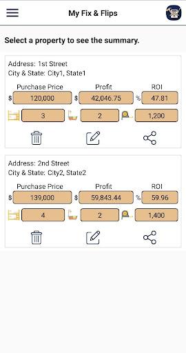 دانلود برنامه Fix And Flip Calculator Real Estate اندروید بازار