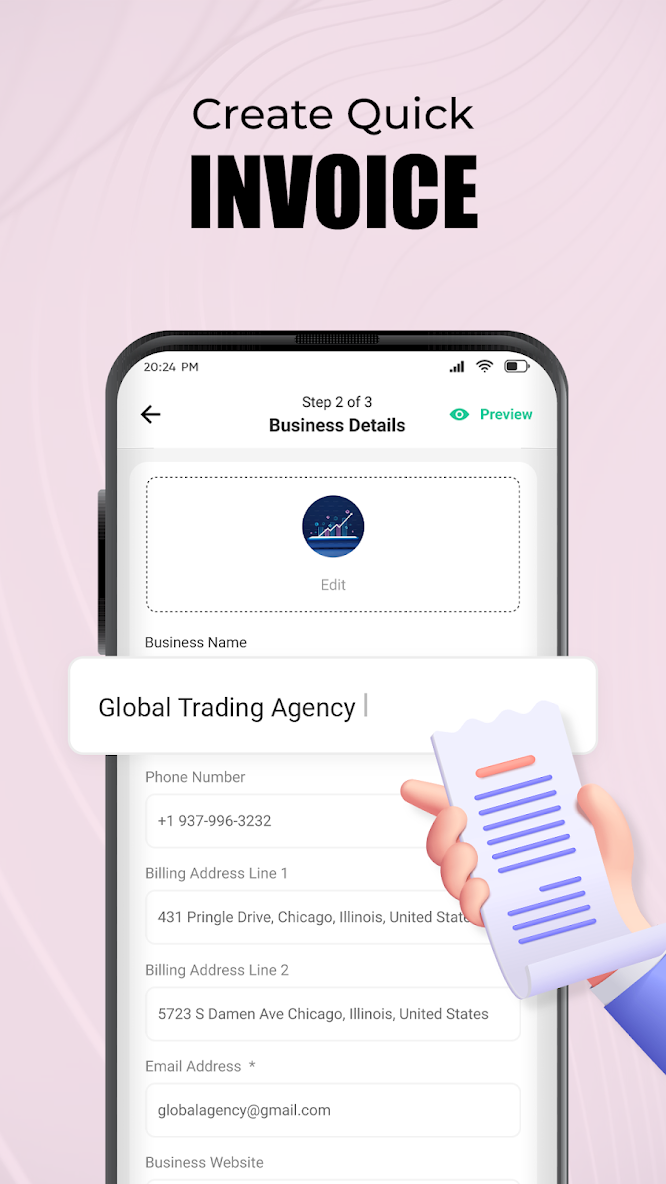 دانلود برنامه Invoice Maker: Invoice PDF اندروید | بازار