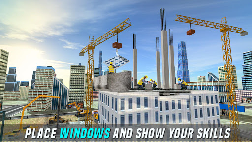 دانلود بازی Skyscraper Construction: Tower Sim اندروید | بازار