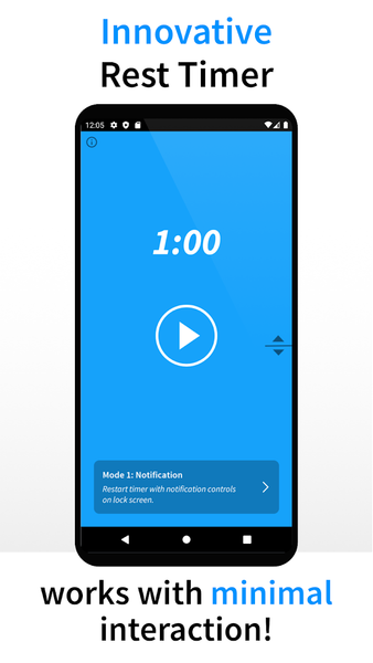 دانلود برنامه Gym Rest Timer اندروید | بازار