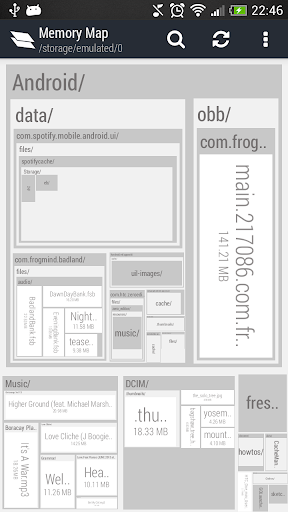 دانلود برنامه Memory Map — Disk Cleaner اندروید | بازار