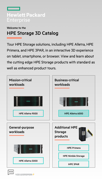 دانلود برنامه HPE Storage ۳D Catalog اندروید | بازار