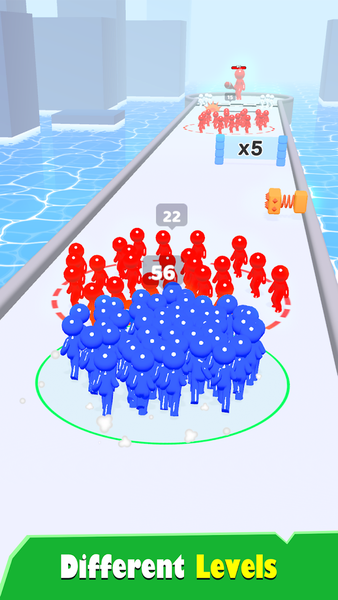 دانلود بازی Crowd Rush ۳d اندروید بازار