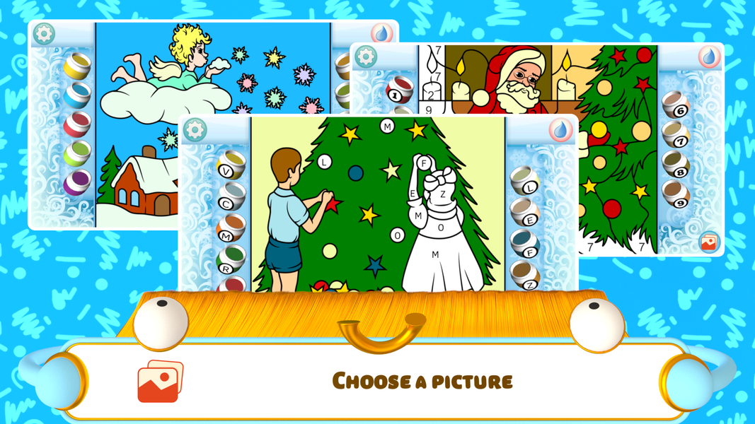 دانلود برنامه Christmas Coloring Magic اندروید بازار