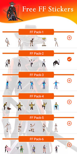 دانلود برنامه Free FF Stickers Packs - WAStickersApp اندروید | بازار