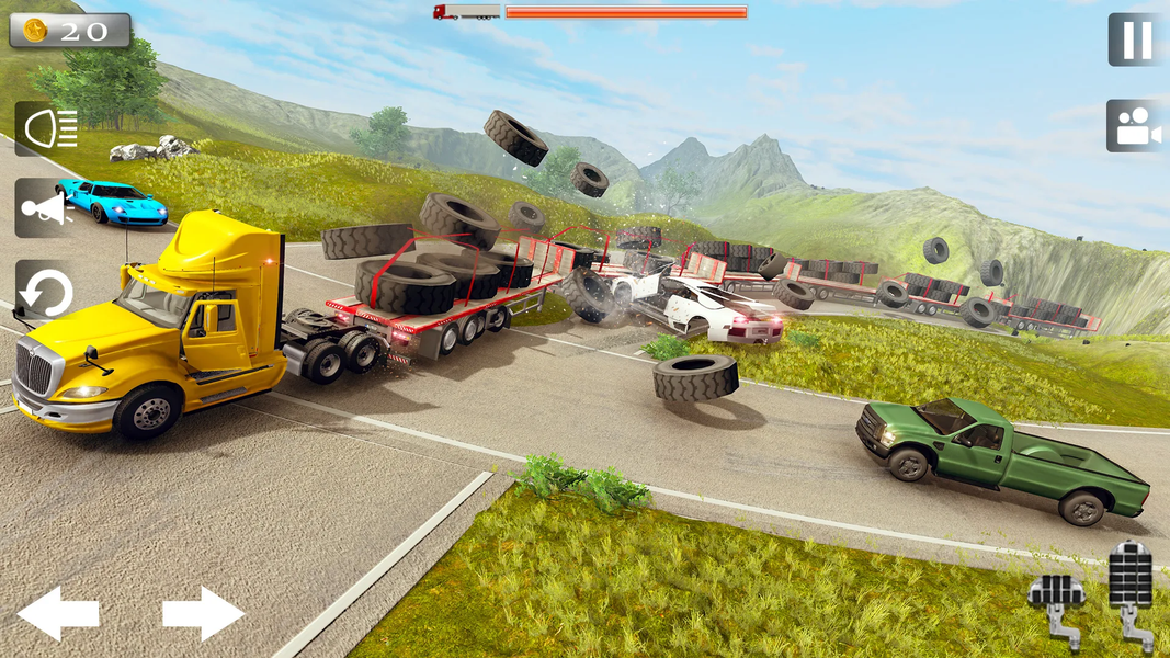 دانلود بازی Giant Long Road Train ۲۰۲۱ اندروید بازار