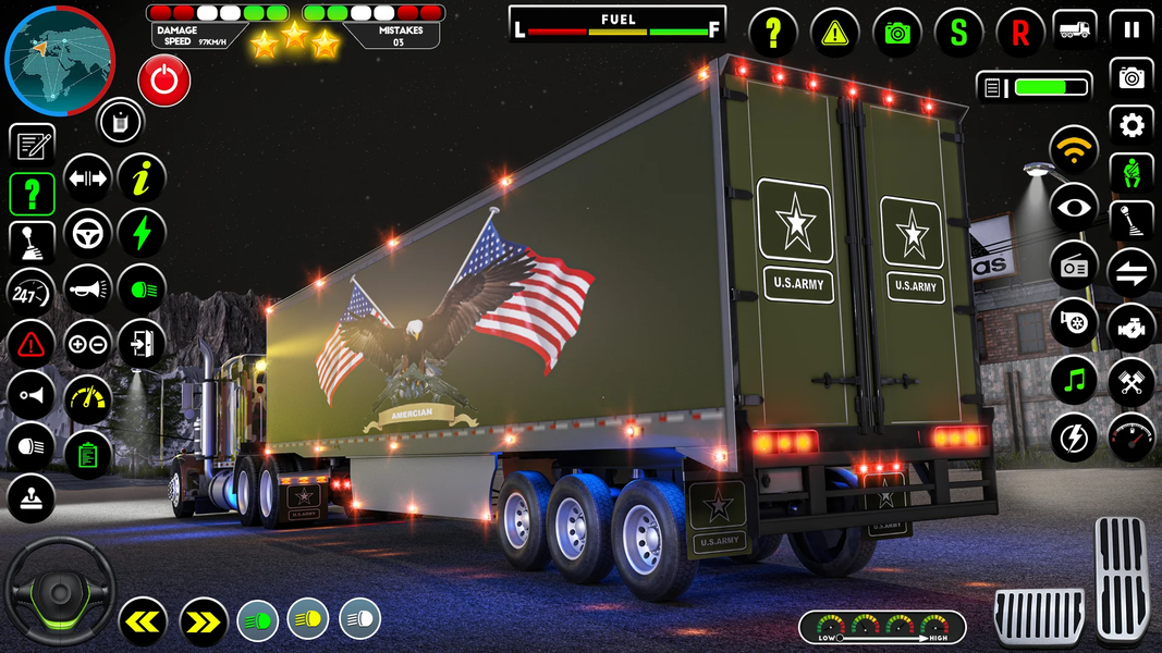 دانلود بازی Army Truck Transporter Game ۳d اندروید بازار