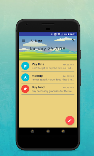 دانلود برنامه Notebook And Notepad اندروید بازار