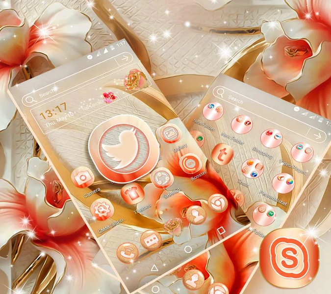 دانلود برنامه Rose Light Launcher Theme اندروید بازار
