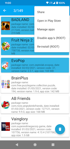 دانلود برنامه App Manager اندروید بازار