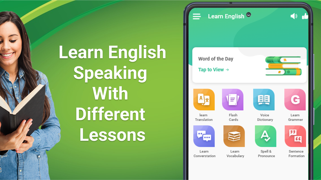 دانلود برنامه Learn English Speaking اندروید بازار