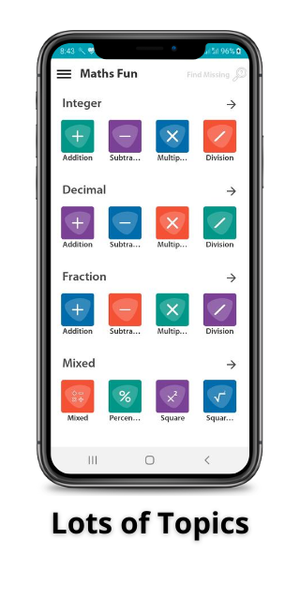 برنامه Maths Fun Learn Maths Games دانلود بازار