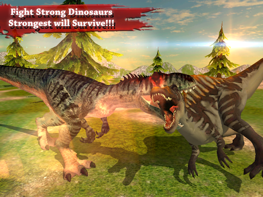 دانلود بازی Allosaurus Simulator Dinosaur Survival Battle ۳d اندروید