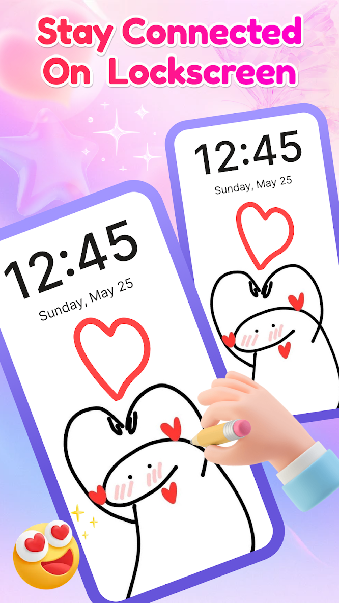دانلود برنامه Lockscreen Drawing Together اندروید | بازار