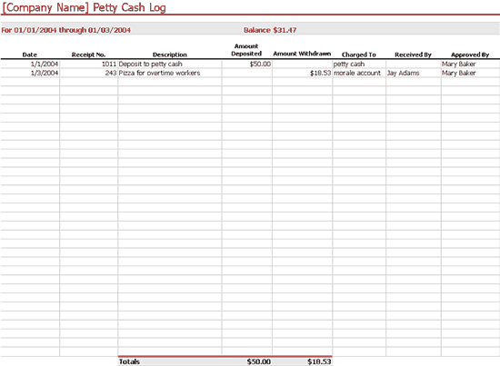 دانلود برنامه Office Log Templates اندروید بازار